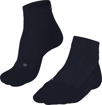 Falke Damen Golfsocken GO2 Short W Sso Baumwolle Funktionsmaterial antiblasen 1 Paar, Blau Space Blue 6116, 39-40