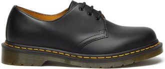 Dr. Martens Homme, Chaussures, Noir, Taille: 44 EU 1461 Mocassins Oxford en Cuir Lisse