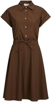Officine G&eacute;n&eacute;rale Robe courte Anae en popeline de coton