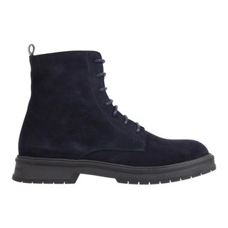 Tommy Hilfiger Herren Schn&uuml;rstiefeletten in Blau - - Shoes - Herren - Blau - 44 EU