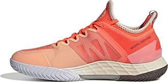 adidas Adizero Ubersonic 4w Chaussures de Tennis pour Femme, Solar Orange Taupe Met Ecru Tint, 36 2/3 EU