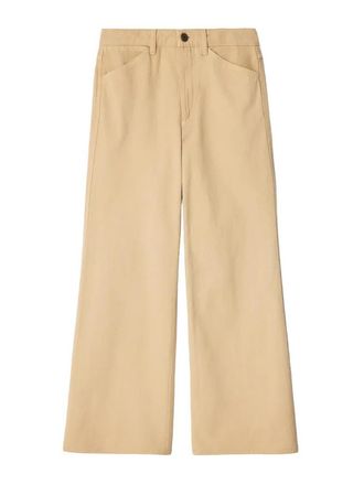 Christophe Lemaire Schlagjeans - Beige