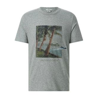 Jacob Cohen Homme, Tops, Gris, Taille: L T-Shirt