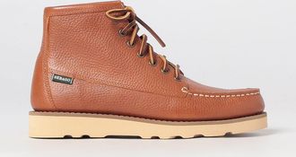 Sebago Chaussures bateau Askook en cuir grain&eacute; avec plateau relev&eacute;