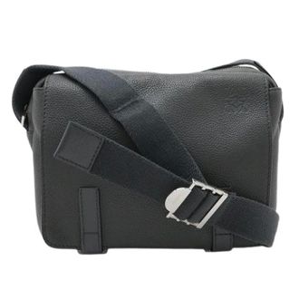 Loewe Sac bandouli&egrave;re Anagram Military en cuir Pre-owned XS - Femme - Pre-owned - Gris - Taille: ONE Size
