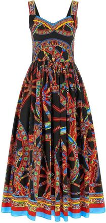Dolce & Gabbana Robe Au Genou - Carretto