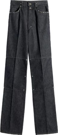 Christophe Lemaire Femme, Jeans, Bleu, Taille: 36 FR Maxi Barrel Workwear Pants