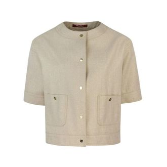 Max Mara Agile Jacket - - Jackets - Damen - Gelb - M