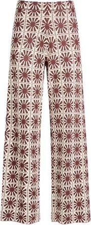 Suncoo Pantalon jacquard taille haute Jasper