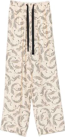 Forte_Forte Casual Hose - Creme