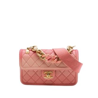 Chanel Sac bandouli&egrave;re Sunset On The Sea Pre-owned - Femme - Pre-owned - Rose - Taille: ONE Size