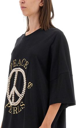 Moschino Cotton Interlock Dress - Black