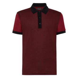 Billionaire Boys Club Homme, Tops, Rouge, Taille: XS Polo shirt SS All over BB