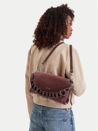 Coccinelle Handtasche P6P Boheme Suede Bimaterial E1 P6P 12 01 01 Dunkelrot