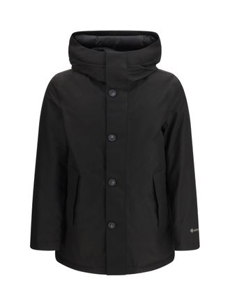 Woolrich Gore-Tex Recycled Two-Layer Down Jacket - Black