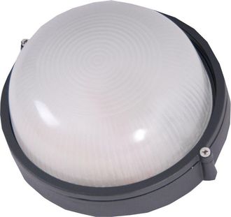 Brilliant Silvester Au&szlig;enwand- und Deckenleuchte, 1x E27 max. 53 W, Metall/Glas, schwarz 96106/06