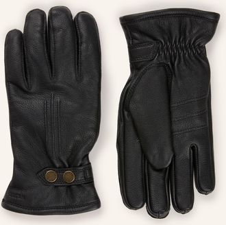 Hestra Lederhandschuhe T&auml;llberg schwarz