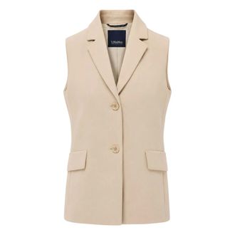 Max Mara Femme, Vestes, Beige, Taille: 38 FR Mira Vest