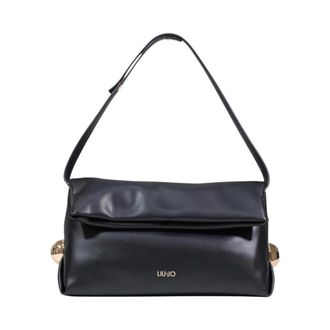 Liu Jo Femme, Sacs, Noir, Taille: ONE Size Sac &agrave; main avec poche int&eacute;rieure