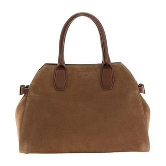 Guess Yulia Small Satchel - - Bags - Damen - Braun - ONE SIZE
