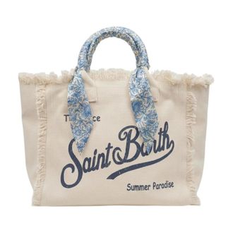 MC2 Saint Barth Femme, Sacs, Beige, Taille: ONE Size Sac Besace Vanity Foulard
