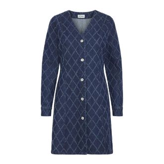 Ichi Ihangels Dr Kleider - - Dresses - Damen - Blau - L