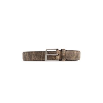 Maison Margiela unisex, Accessoires, Brun, Taille: 90 CM La Ceinture en Cuir