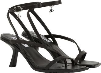 Karl Lagerfeld Hohe Schuhe - Karmel Riemchensandalen mit Absatz - Gr. 35 (EU) - in Schwarz - für Damen