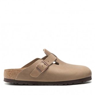Birkenstock Homme, Chaussures, Beige, Taille: 43 EU Sabots en cuir huil&eacute;