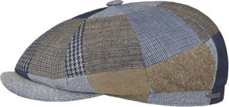 Stetson Casquette Hatteras Laughlin Femme/Homme - Made in The EU Type Gavroche avec Visiere, Doublure, Doublure Printemps-ete Printemps Ete - XL (60-61 cm) Ma