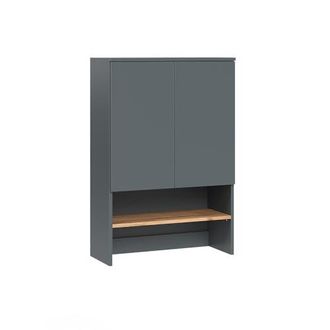 Vicco Armoire Machine &agrave; Laver Viktor, Anthracite/ch&ecirc;ne dor&eacute;, 68x100.4cm