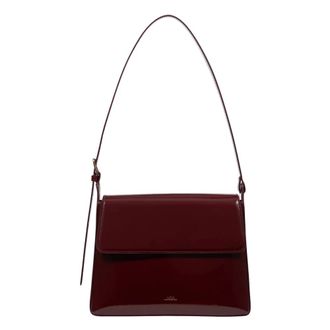 A.P.C. A.p.c. - Virginie Flap - Femme - Sacs - Rouge - Taille: ONE Size