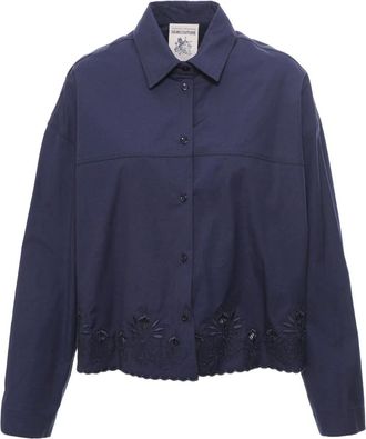 Semicouture Femme, Vestes, Bleu, Taille: 44 FR Light Vestes