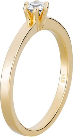 Orolino Ring Gold 585 mit nat&uuml;rlichem Brillant 0,25 ct
