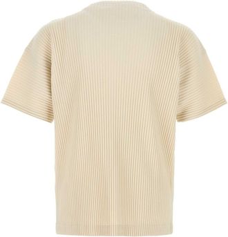 Homme Pliss&eacute; Issey Miyake Colors T-Shirt - Beige
