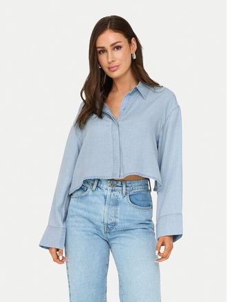 Only Hemd Charis 15337929 Blau Regular Fit