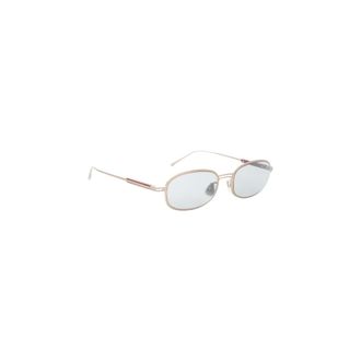 Brunello Cucinelli unisex, Accessoires, Rose, Taille: ONE Size Oval Titanium Lunettes de soleil