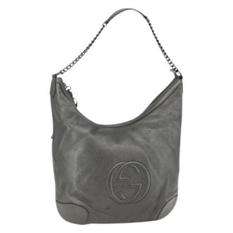 Gucci Pre-owned Vintage Schultertasche - - Pre-owned - Damen - Grau - ONE SIZE