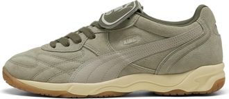 Puma King Indoor Suede Sneakers Unisex, Schuhe, Gr&uuml;n, 42.5