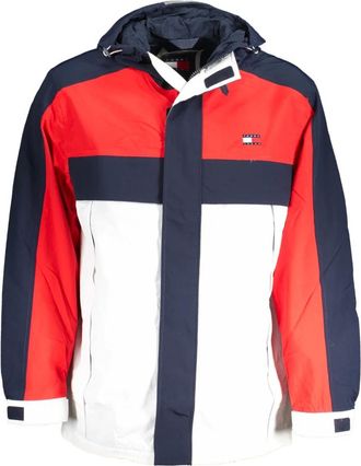 Tommy Hilfiger Homme, Vestes, Multicolore, Taille: L Long Sleeve Jacket with Hood