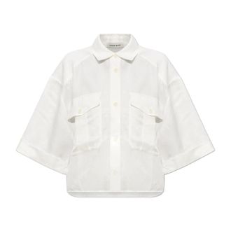 Anine Bing Edith Shirt - - Blouses & Shirts - Damen - Wei&szlig; - S