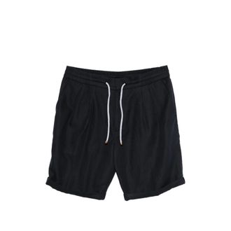 Brunello Cucinelli Drawstring Pleated Shorts