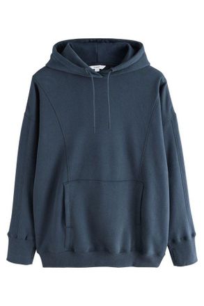 Next Kapuzenpullover L&auml;ngeres Active Hoodie mit Taschen und Saumdetail (1-tlg)