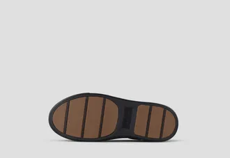 Alexander Smith London High Woman in black smooth leather and black sole