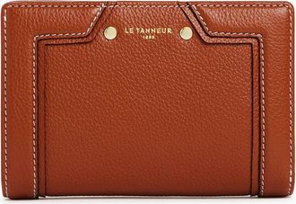 Le Tanneur Portefeuille moyen modèle Ella en cuir grainé