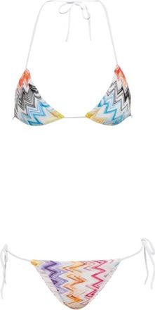 Missoni Femme, Maillots de bain, Multicolore, Taille: 36 FR Bikini Zigzag
