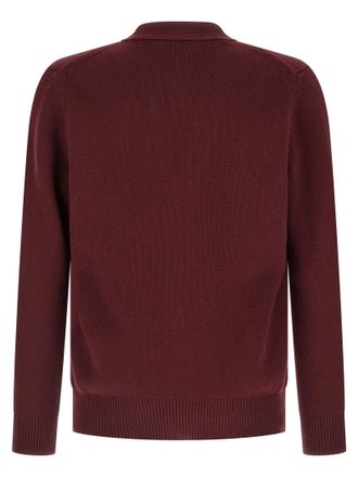 Gucci Doppia G Cardigan - Burgundy