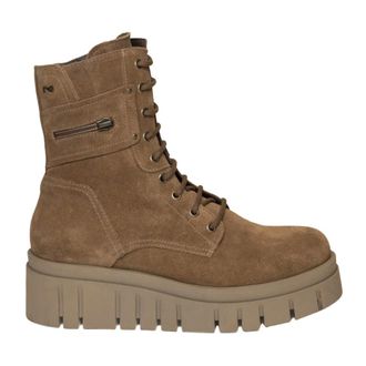 Nero Giardini I618104D Bottine &agrave; lacets - Femme - Chaussures - Beige - Taille: 37 EU