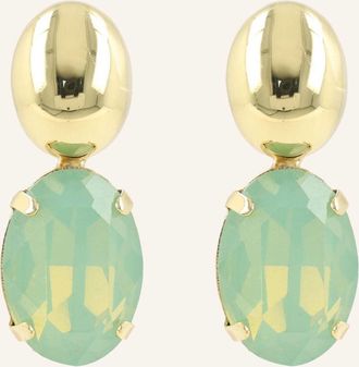 Lott. Gioielli Lott.Gioielli Ohrh&auml;nger Amelie Ce Sw Element Oval L Pacific Opal By Glambou gold