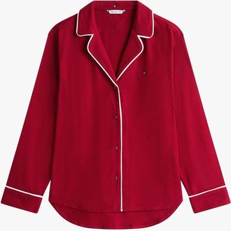Tommy Hilfiger Chemise de pyjama en coton